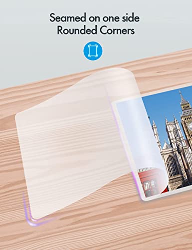 Sinopuren Laminator Machine and Laminating Pouches Bundle, Personal 3-in-1 Desktop Laminating Machine Built-in Paper Trimmer Punch and Corner Rounder, Thermal Laminating Sheets 5Mil 100pack, Clear