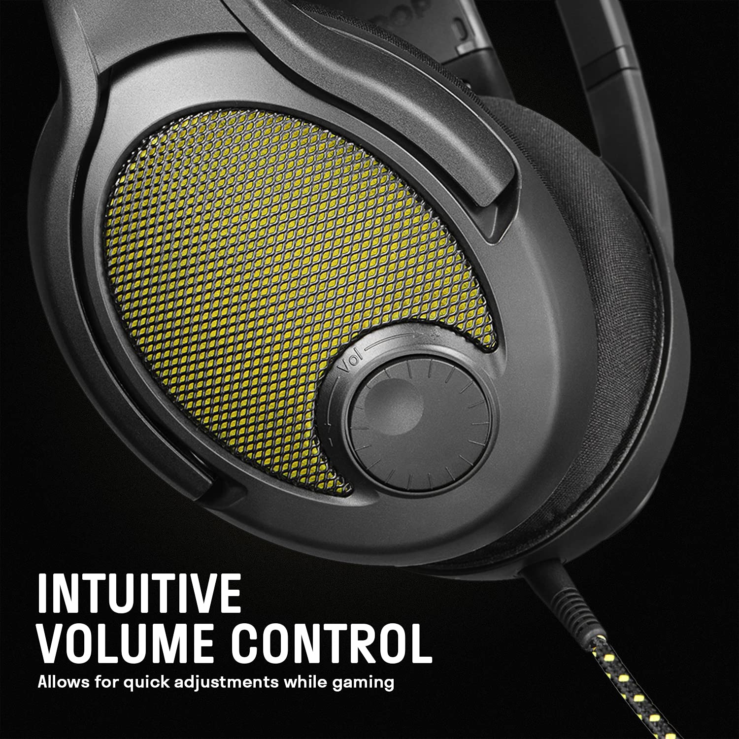 DROP + Sennheiser PC38X Gaming Headset — Noise-Cancelling Microphone with Over-Ear Open-Back Design, Velour Earpads, Compatible with PC, Gaming Consoles, and Mobile Devices, Black (Renewed)