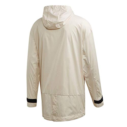 adidas Athletics Men's Pack Parka, Linen, Medium