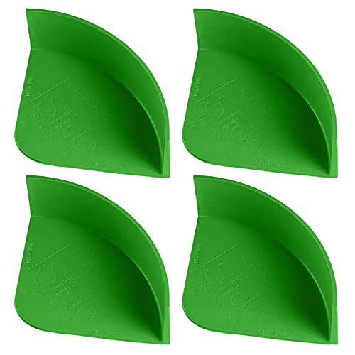 Hose Slide The Original Hose Wire Cable Guide | Prevents Snagging Under Tire | The Ultimate Car Detailing/Washing Tool (Mantis Green, 4 Pack)