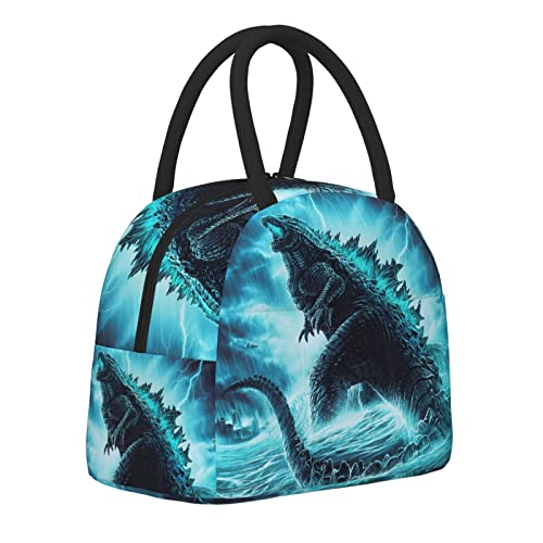Antperadsne Lunch Bag For Women Turquoise Reusable Insulated Lunch Box Lunch Tote Meal Prep Bag for Picnic Office Work