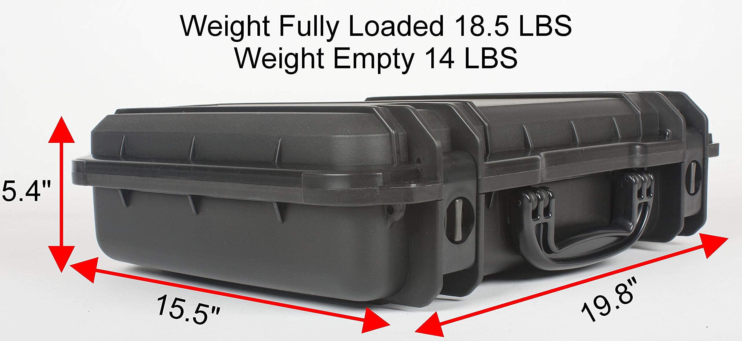 Case Club Waterproof Pre-Cut Portable Gaming Station to Fit Nintendo Switch