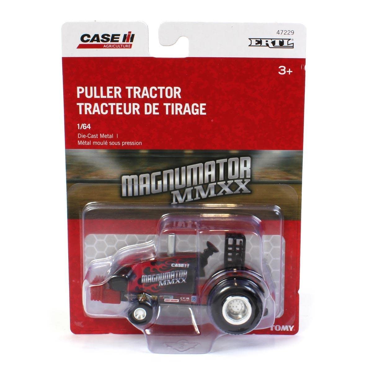 Case IH 1:64 Scale Puller Tractors Assortment MAGNUMATOR & Freedom to Farm