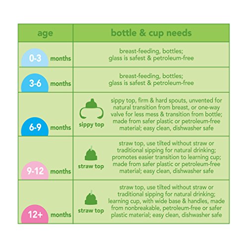 green sprouts Non-spill Sippy Cup | One-way valve for easy transition from bottle | Prevents leaks & encourages sucking, Firm spout made from safer plastic, Dishwasher safe