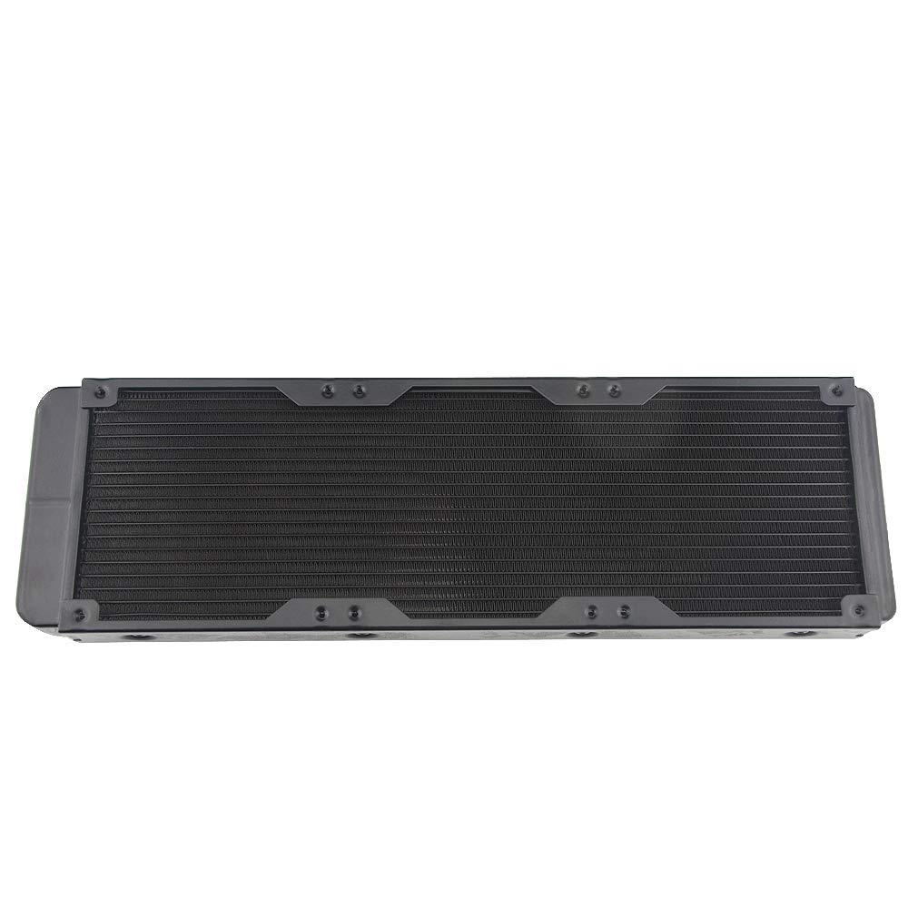 BXQINLENX 18 Pipe Aluminum Heat Exchanger Radiator for PC CPU CO2 Laser Water Cool System Computer 360mm(B)