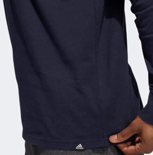adidas Men's Sportswear Dynamic Sport Graphic Long Sleeve TEE Legend Ink Size M