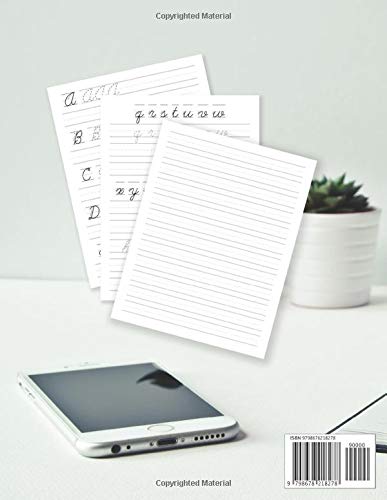 Cursive Handwriting Workbook for Adults and Teenagers: Daily Cursive Writing Practice