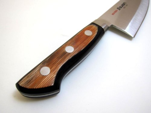 Houcho.com Suisin Inox Western-Style Knife Series, Genuine Sakai-Manufactured, Inox Steel 6.5" (165mm) Deba Knife