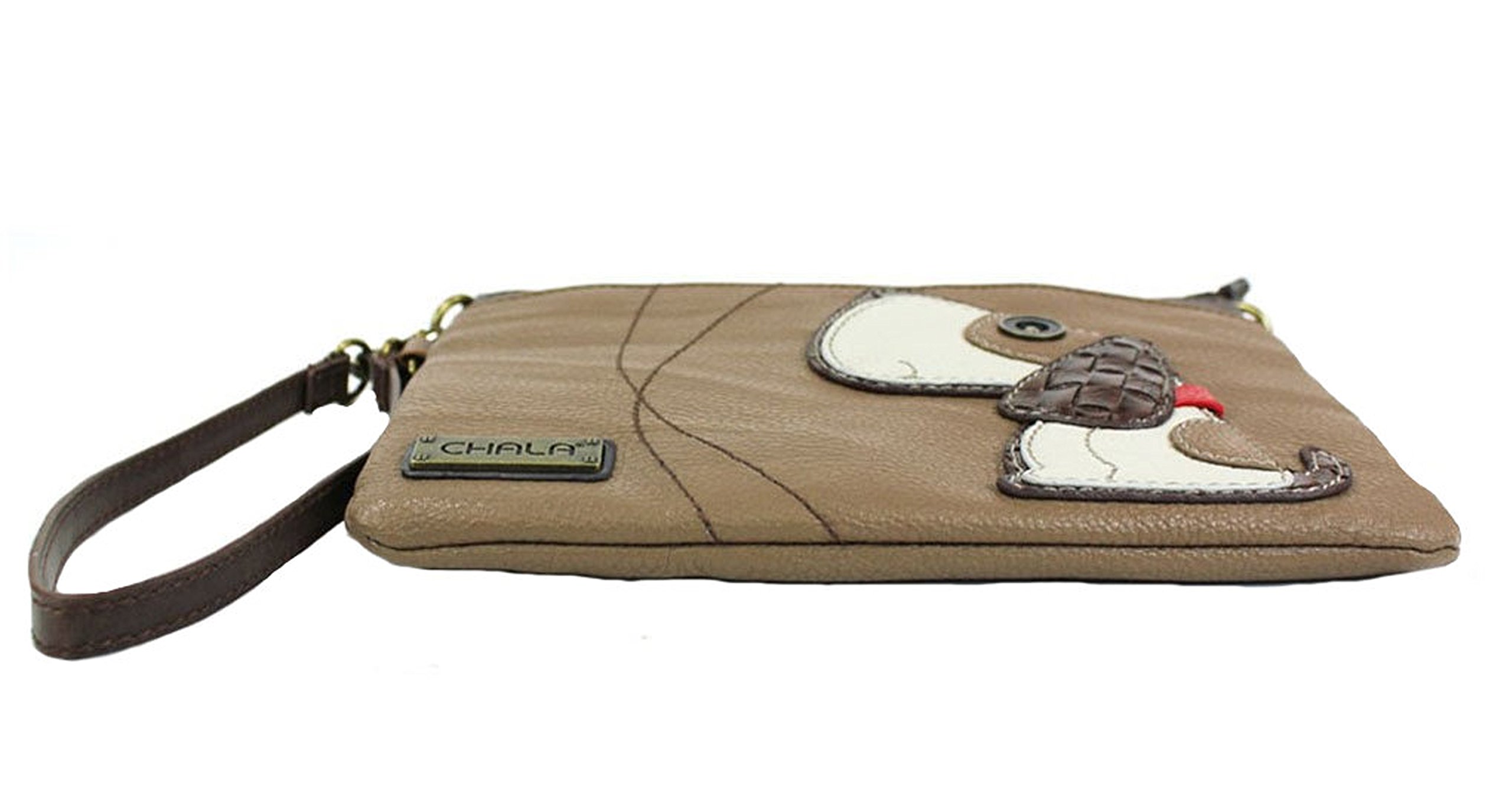 Chala Toffy Dog Mini Crossbody Handbag with Convertible Strap