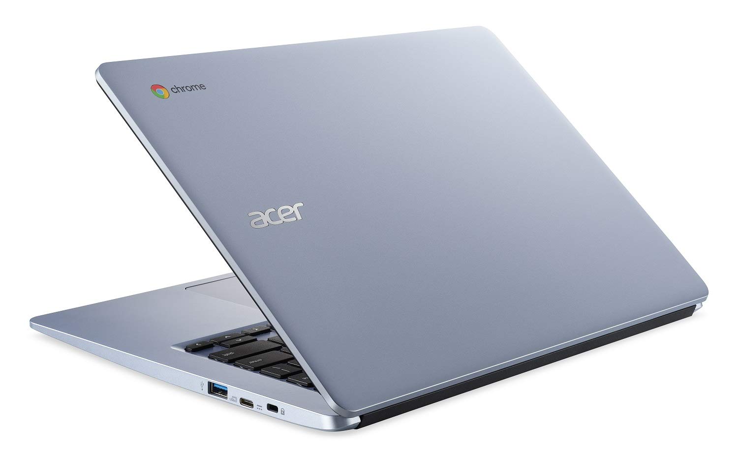 acer Chromebook 314 14" FHD IPS Touchscreen Laptop, Intel Celeron N4020, 4GB LPDDR4 RAM, 64GB eMMC, Intel UHD Graphics 600, Wi-Fi 5, 720p HD Camera, Chrome OS, Charcoal Black, 32GB USB Card