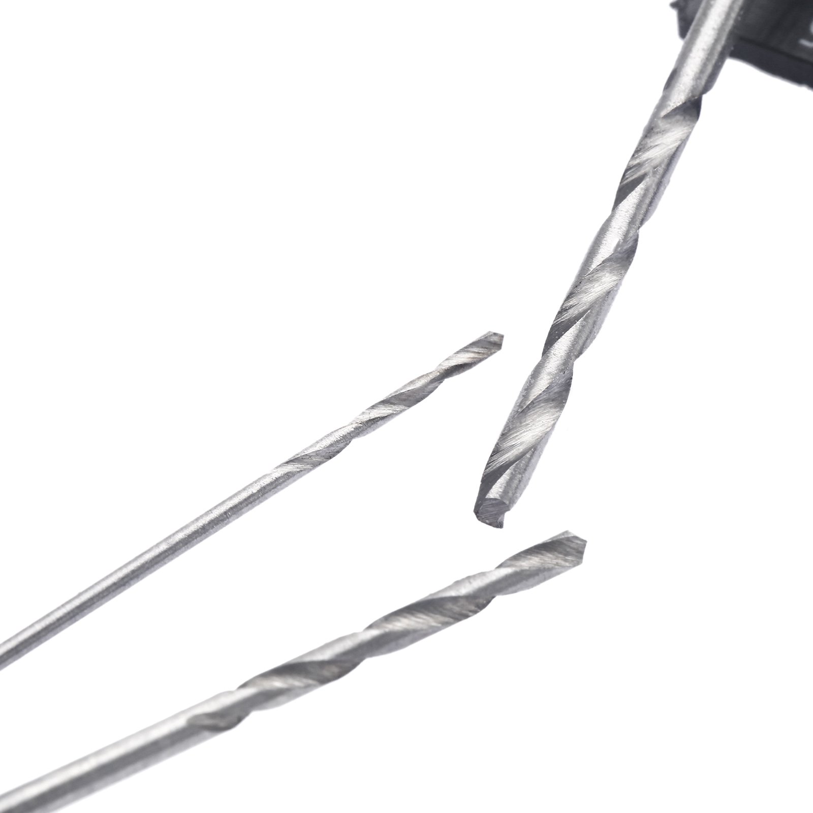 Dophee 20Pcs 0.3mm-1.6mm HSS Mini Micro Twist Precision Drill Bit Set Craft Tool + Case