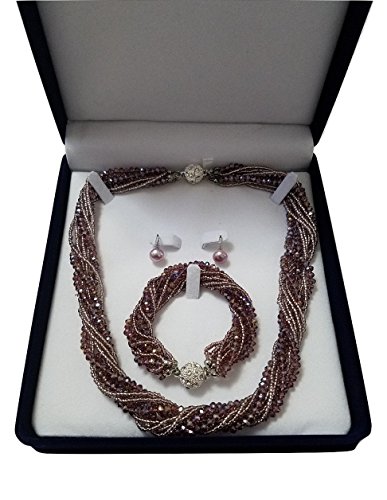 JM Future Gift Box for Jewelry, Necklace, Earring and Bracelet, X-Large, Navy