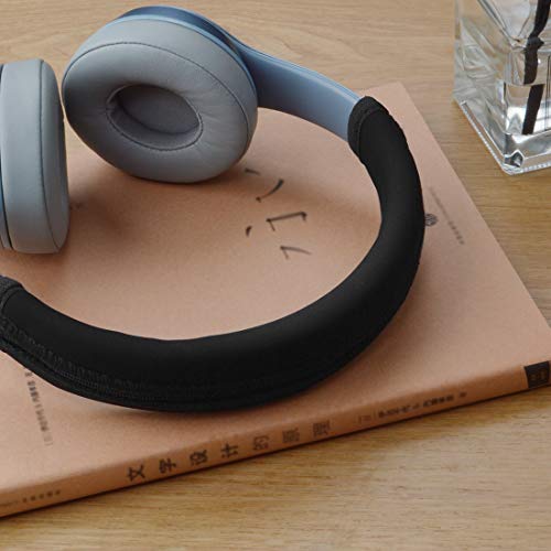 Linkidea Headband Protector, Compatible with B Solo3, Solo2, S0lO 3, S0lO 2, Wireless On-Ear Headphones Replacement Headband Cover/Headband Cushion Pad Repair Parts/Easy DIY Installation