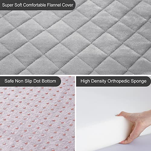 Dog Beds for Large Dogs Orthopedic Foam Jumbo Dog Bed Mattress 47 inch Joint Relief Pet Sleeping Mat, Non Slip Removable Washable Cover