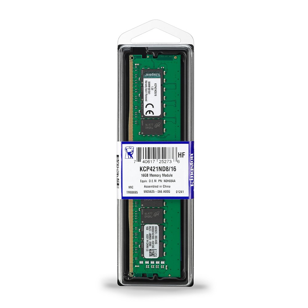 Kingston Technology 16GB DDR4 2133MHz Memory for Select Acer, Dell, HP/Compaq Desktops (KCP421ND8/16)