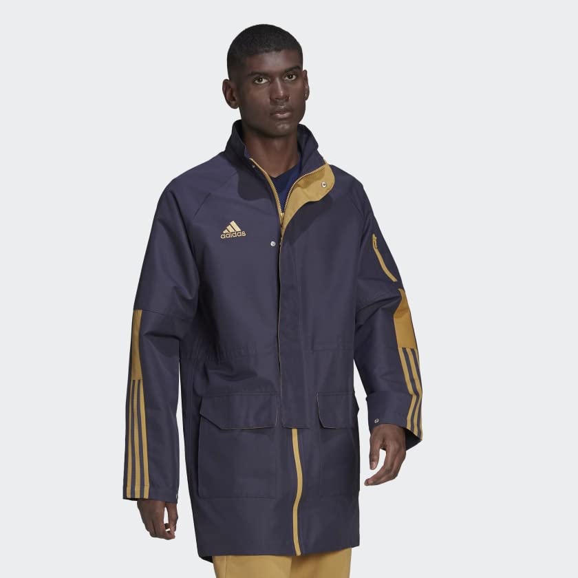adidas Men's Regular Tiro Parka, Shadow Navy, X-Large