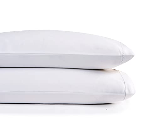 Vera Wang - King Sheets, Smooth Cotton Sateen Bedding Set, Wrinkle-Resistant Home Decor (Simple Scallop Grey, King)