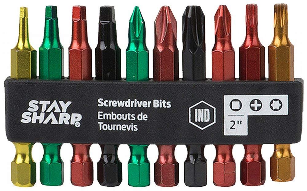 EAB Tool 75001 Stay Sharp 2-Inch Asst Bit Clip