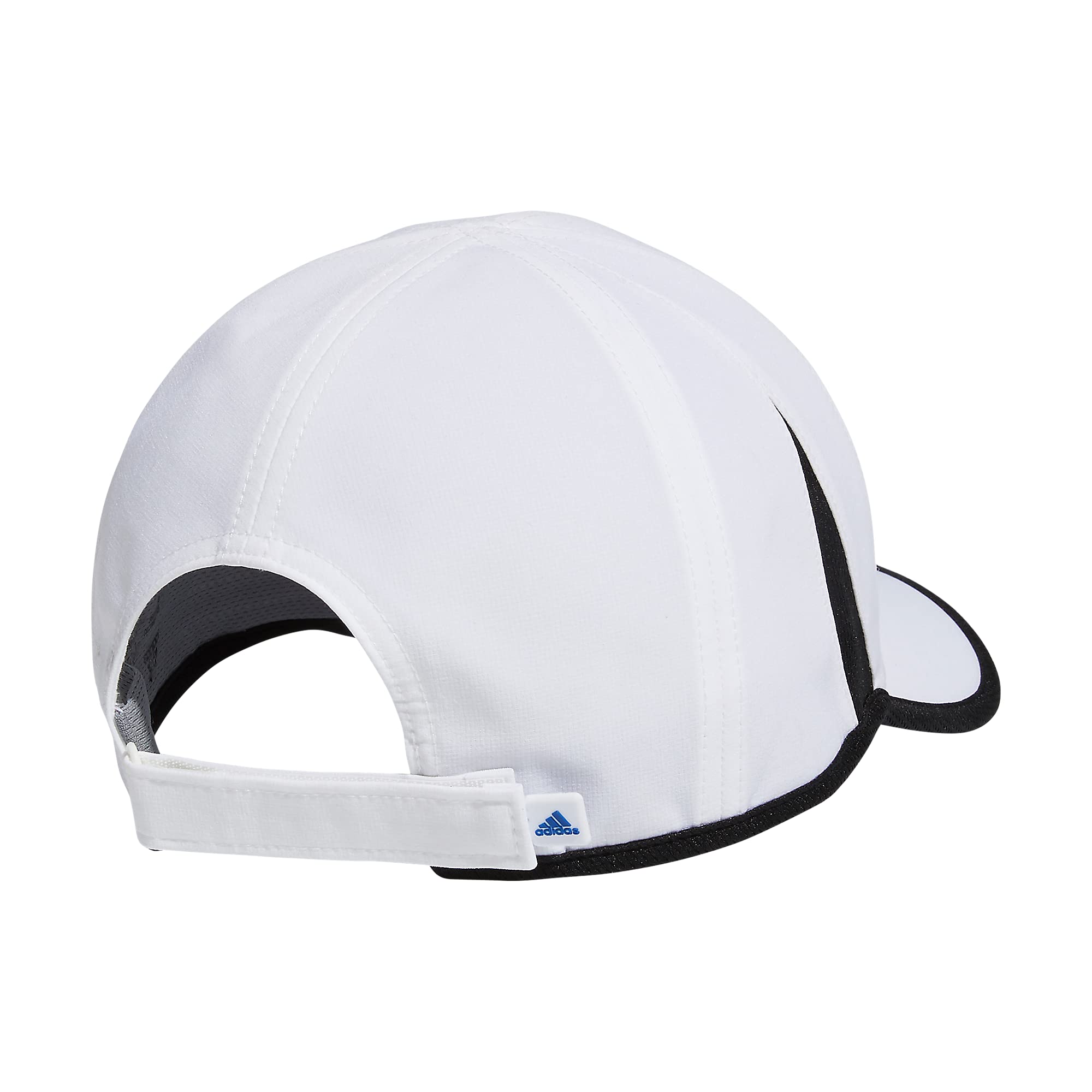 adidas Men's Baa Superlite Relaxed Adjustable Performance Cap, White/Black/Pride Ink, One Size