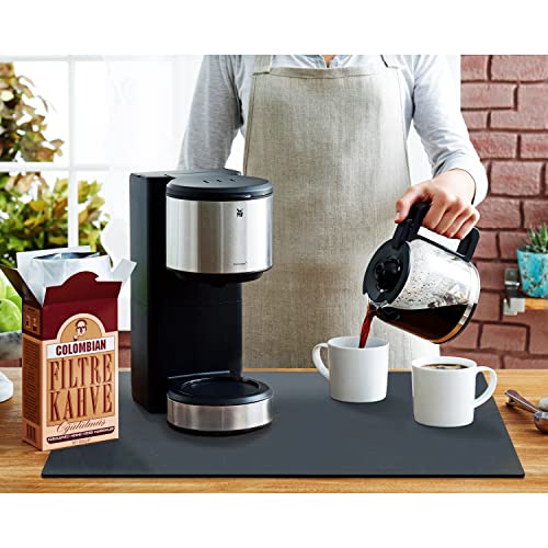 Golener Coffee Maker Rug,coffee Bar Decor For Coffee Station,coffee Grinder Mat,drip Tray For Coffee Maker,coffee Pot Mat For Countertops,non-slip Material Keeps Glasses And Dishware In Place,Navy