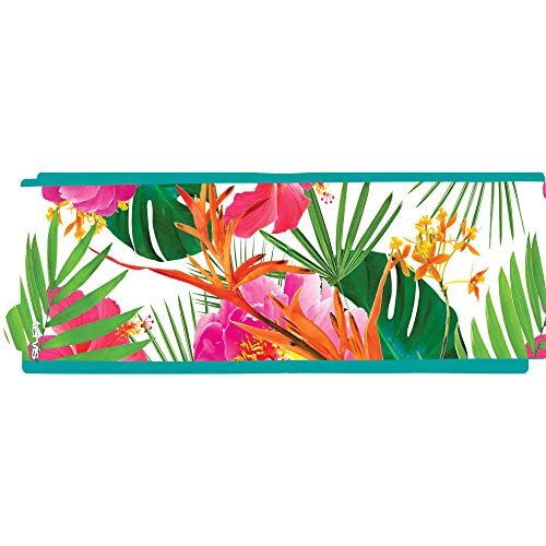 Tervis Tropical Hibiscus Photo Made in USA Double Walled Insulated Tumbler Travel Cup Keeps Drinks Cold & Hot, 16oz Mug, Clear