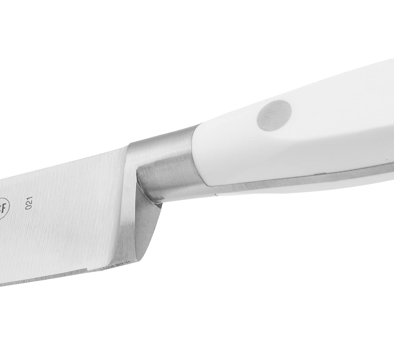 ARCOS Forged Chef Knife 6 Inch Stainless Steel. Multi-Use Professional Cooking Knife with Ergonomic Polyoxymethylene Handle and 150mm Blade. Series Riviera Blanc. Color White