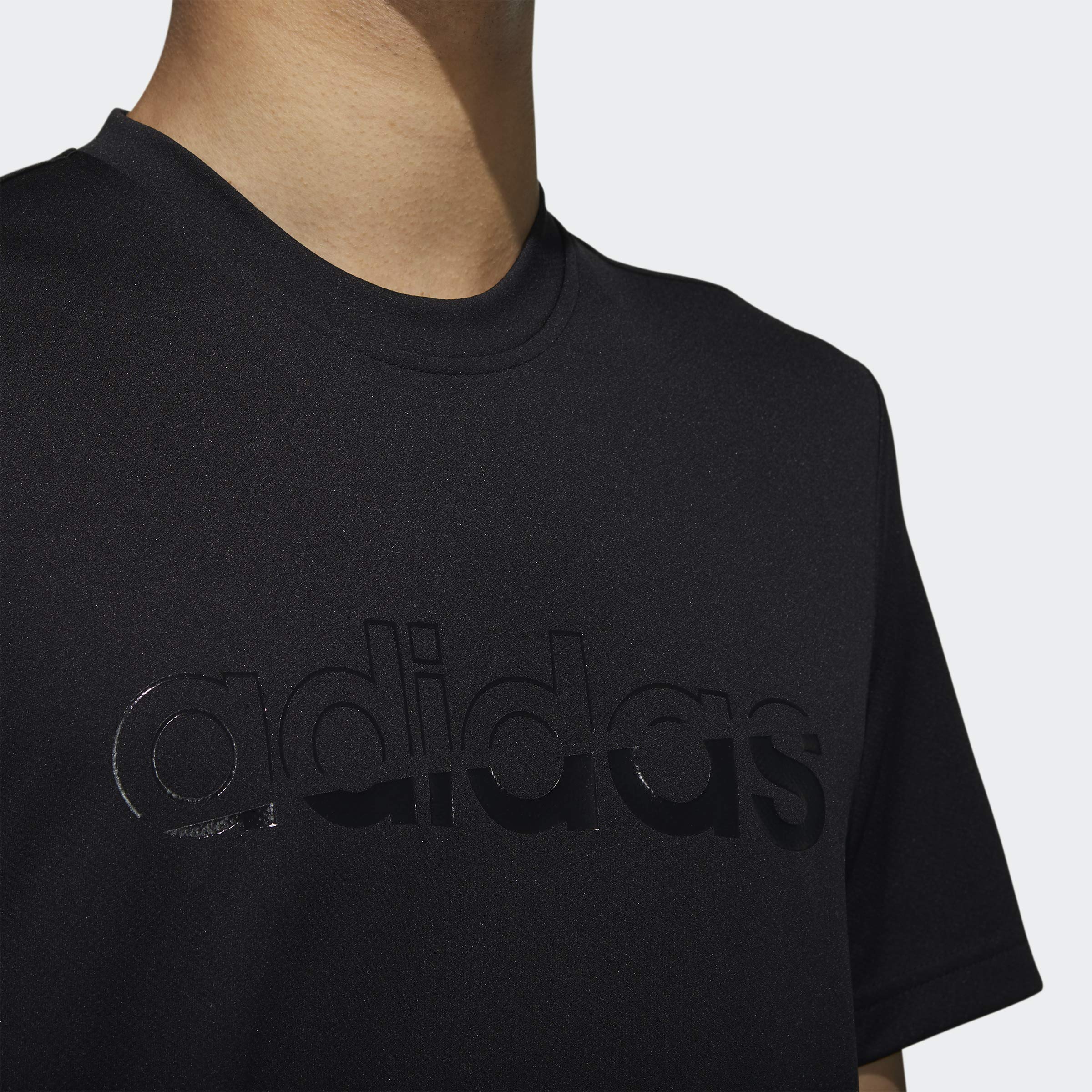 adidas Men's Design 2 Move Training Tee, Active Maroon, Small