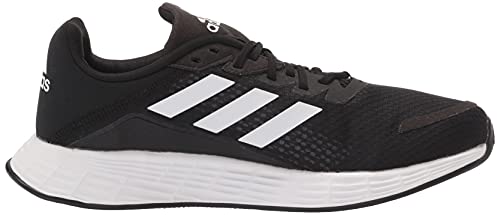 adidas Men's Duramo SL Trail Running Shoe, Black/White/Black, 11