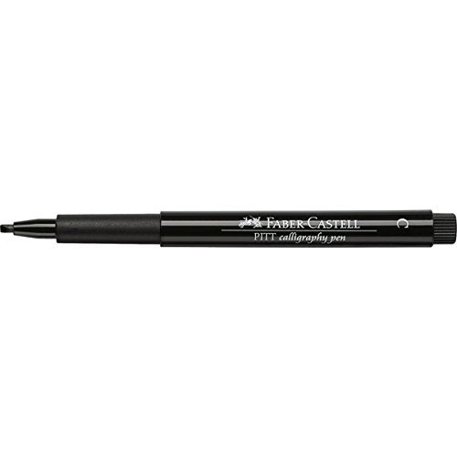 Faber-Castell Pitt Chisel Nib Calligraphy Pens black 2.5 mm