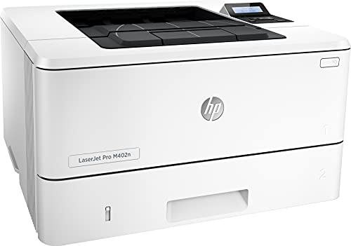 HP LaserJet Pro M402n,Monochrome Laser Printer with Built-in Ethernet, Amazon Dash replenishment ready (C5F93A)