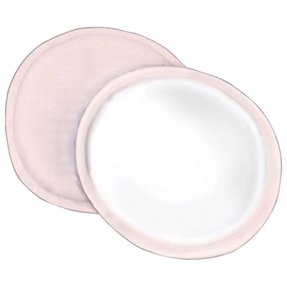 Curity Nursing Pads, 5 Inch Diameter, 12 Count, Pink, Disposable