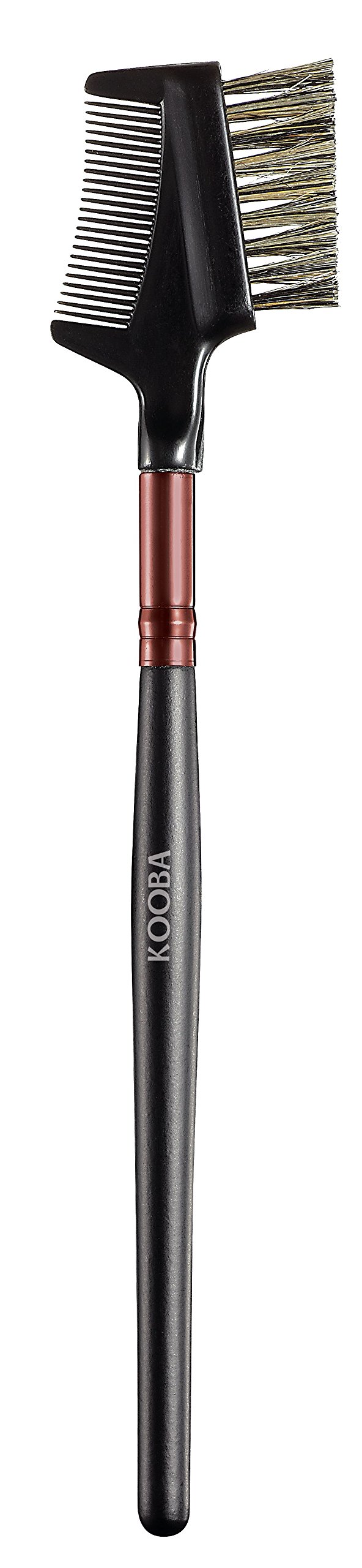 KOOBA Eyebrow Brush and Eyelash Comb, Portable Makeup Eye Powder Foundation Brush, Beauty Cosmetic Tool for Professional and Travel
