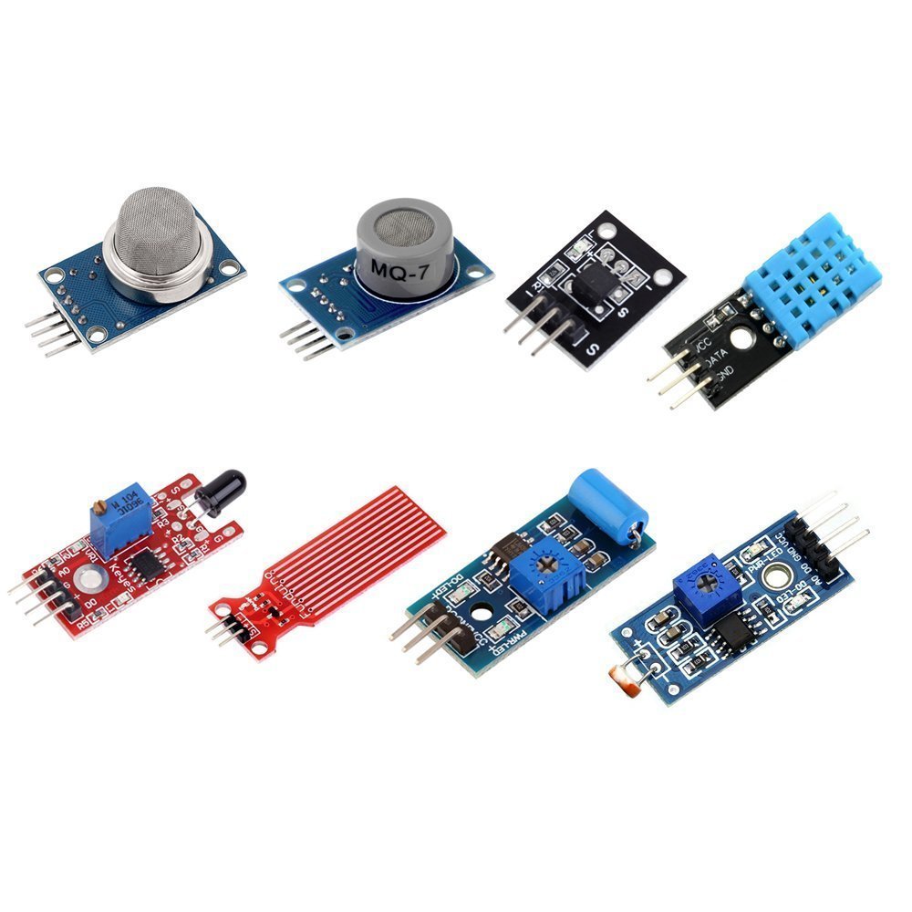 KOOKYE 16 in 1 Smart Home Sensor Modules Kit for Arduino Raspberry Pi DIY Professional