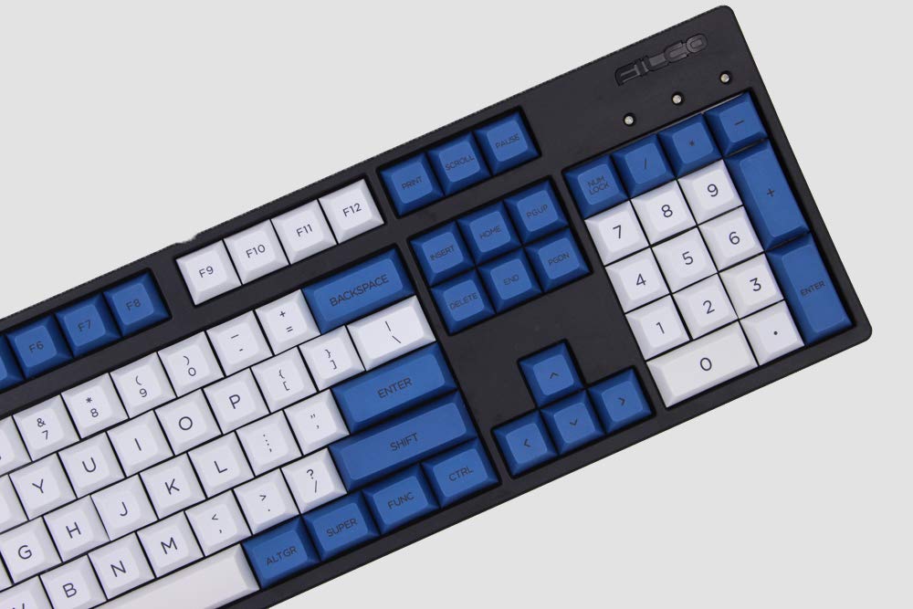 ONECAP DSA 145 Keys PBT, Dye-Sublimated Keycap Cherry MX Switch keycaps for Wired USB Mechanical Gaming Keyboard