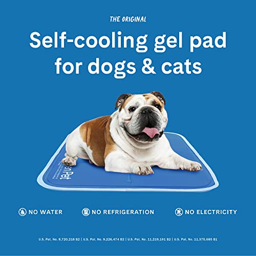 The Green Pet Shop Dog Cooling Mat, Medium - Pressure Activated Pet Cooling Mat for Dogs and Cats, Sized for Medium Sized Pets (21-45 Lb.) - Non-Toxic Gel, No Water Needed for This Dog Cooling Pad