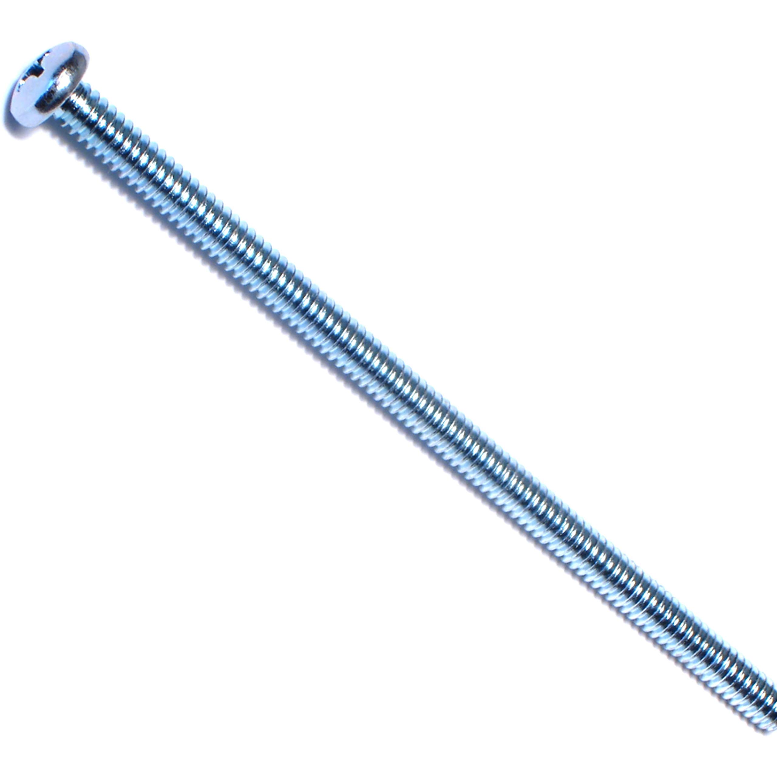 Hard-to-Find Fastener 014973296650 Phillips Pan Machine Screws, 10-24 x 4, Piece-10