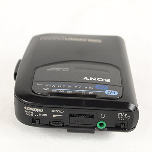 Sony Corp. Sony Anti-Rolling Mechanism Sony Walkman FM/AM AVLS WM-FX101 Radio Cassette Tape Player Model# WM-FX101