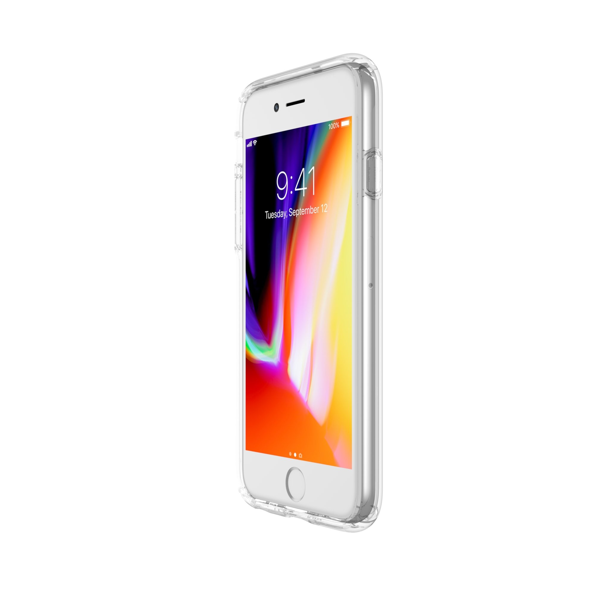 Speck Products GemShell iPhone SE (2022) Case| iPhone SE (2020)| iPhone 8| iPhone 7 - Clear/Clear
