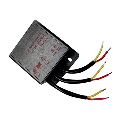 ALEKO® SP30W24VLM118 24V 30-Watt Monocrystalline Solar Panel LM118 Charging Controller Kit