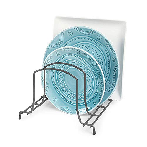Spectrum Diversified Medium Wire Storage and Organization of Kitchen Bedroom Living Room, Industrial Gray