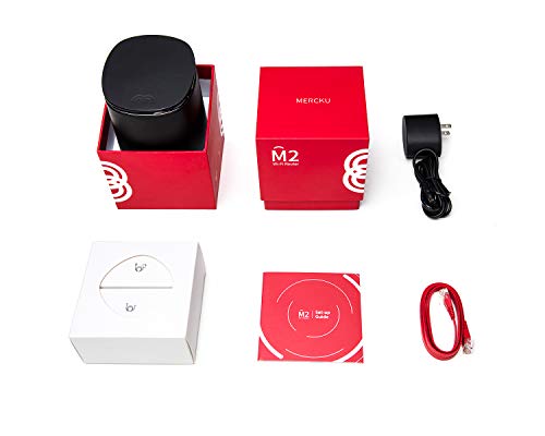 Mercku WiFi Router for Wireless Internet & Mesh Wi-Fi System up to 3,000 Sq. Ft. Wi-Fi Mesh Network System - M2 Queen App/Website Control Can Add M2 Routers as Mesh Systerm