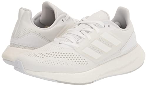 adidas Men's Pureboost 22 Running Shoe, White/White/Crystal White, 9.5