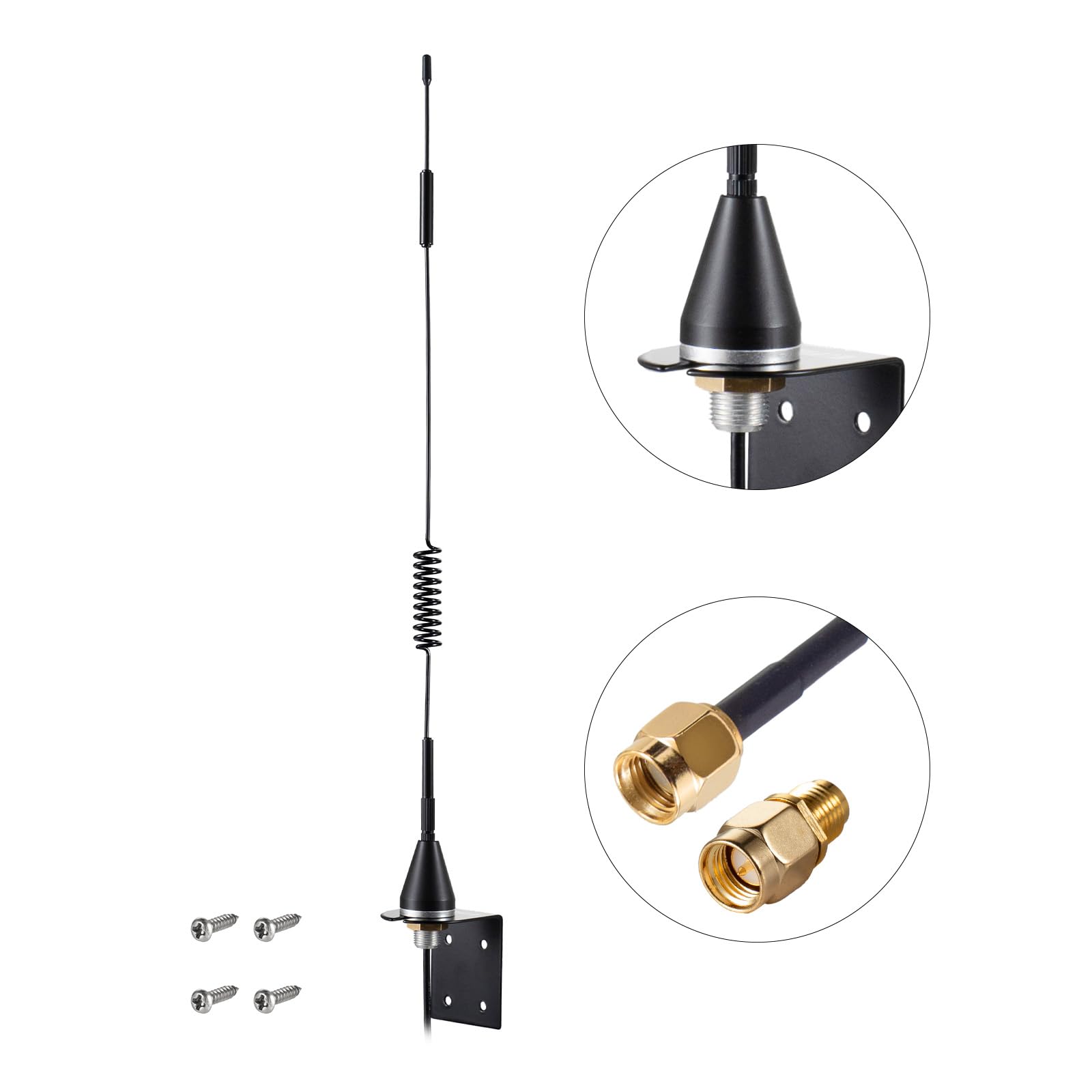 8dBi Waterproof 4g LTE Long Range Cellular Fiberglass Antenna for Wildlife Hunting Trail Camera, Eifagur