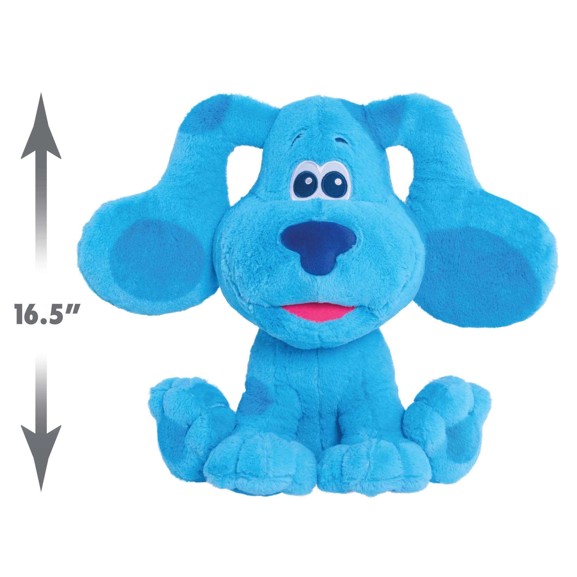 Blue’s Clues & You! Big Hugs Blue, 16-inch plush, Kids Toys for Ages 3 Up by Just Play