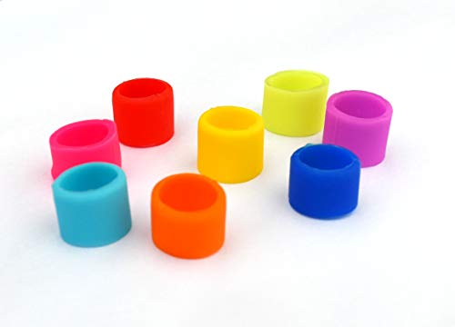 Toothbrush Marker by CUPmarker - Set of 6 Reusable & Adjustable Toothbrush Labels for Standard Toothbrushes