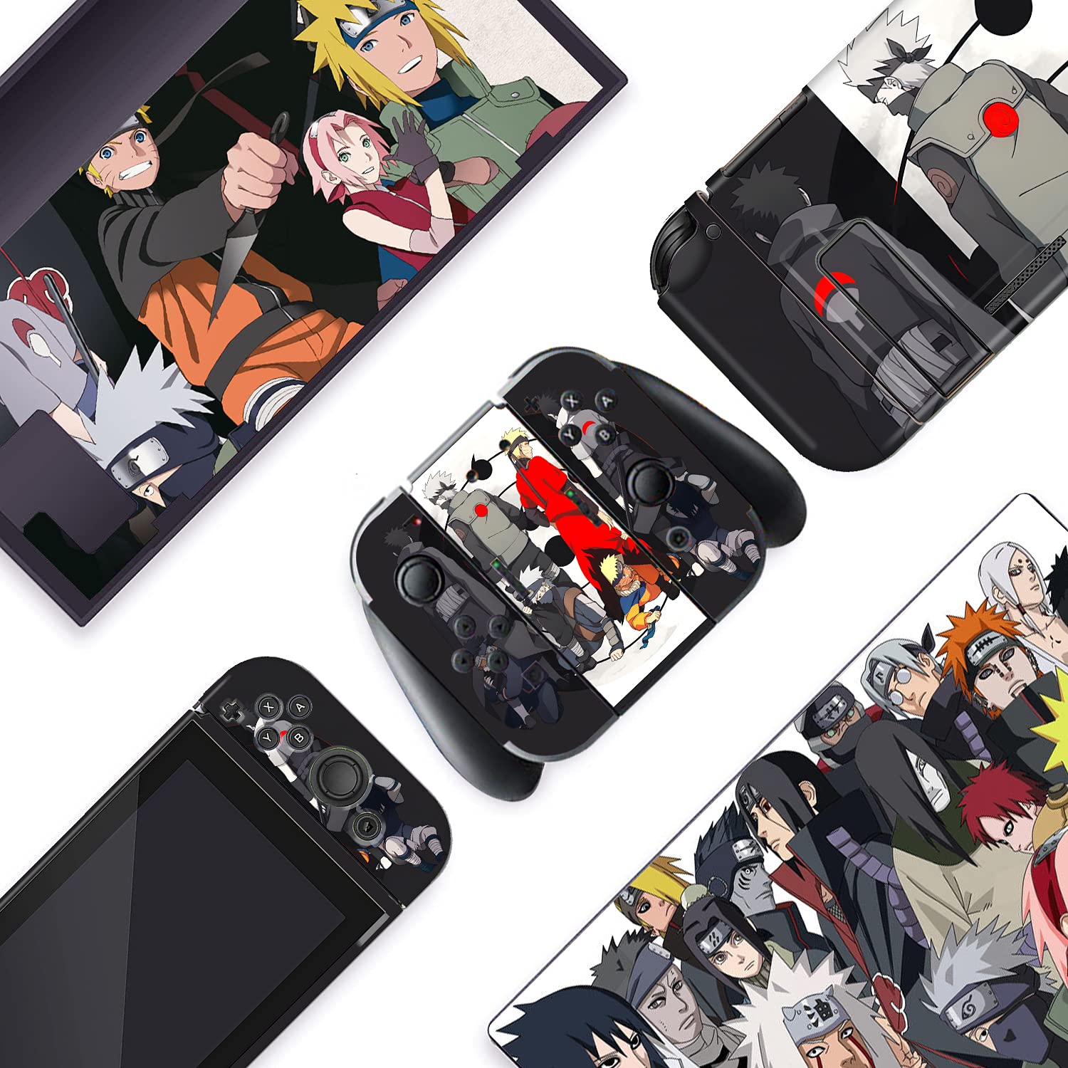 Anime Switch Skin Cartoon Full Wrap Stickers for Switch Protector Skin Cover Vinyl Decal Faceplate Console Joy-Can Dock(Only Switch Standard)