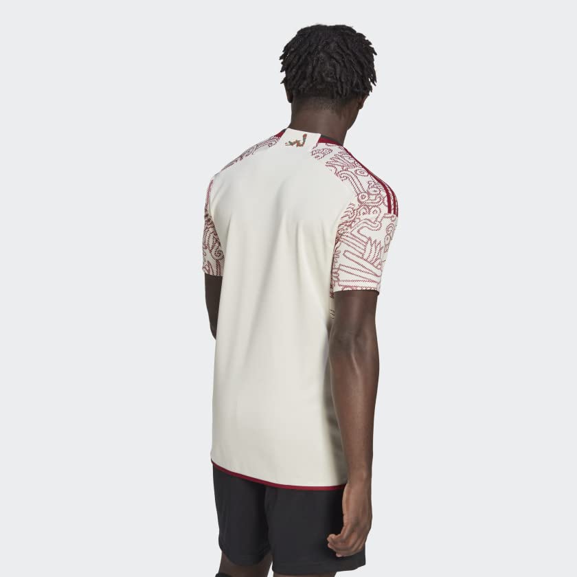 adidas Mexico 22 Away Jersey Men's, Beige, Size L