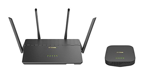 D-Link COVR Whole Home Mesh WiFi System AC3900, Up to 6,000 sq ft, Router & Seamless Extender Wireless Internet MU-MIMO (COVR-3902-US)