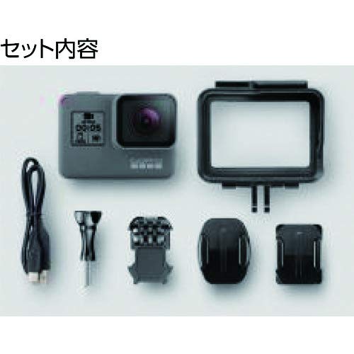 GoPro Hero5 Black — Waterproof Digital Action Camera for Travel with Touch Screen 4K HD Video 12MP Photos
