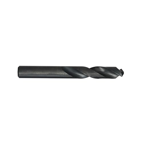 Drill America - DWDST5/16P12 5/16" High Speed Steel Heavy Duty Split Point Stub Drill Bit (Pack of 12), DWDST Series